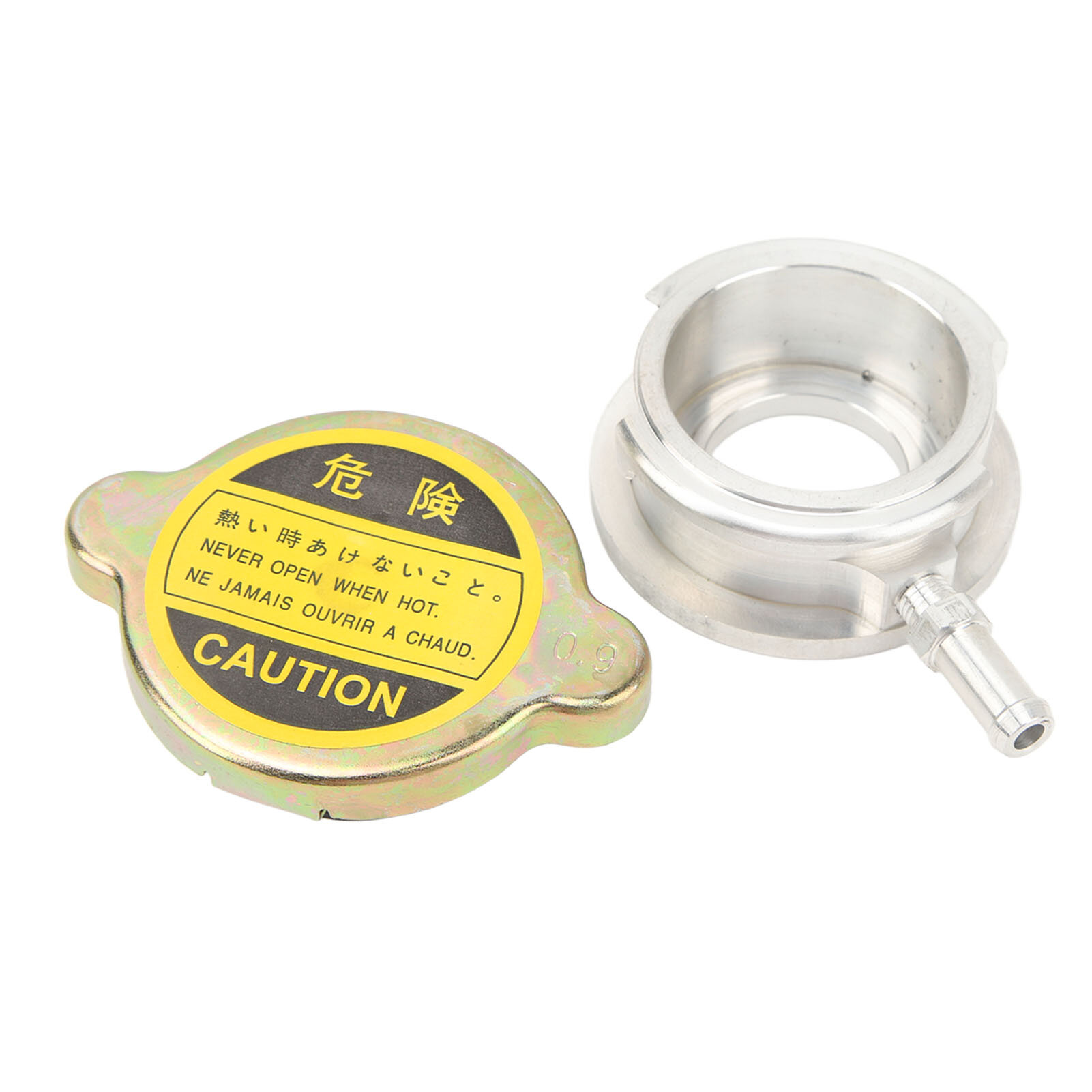 Комплект крышек для заливной горловины радиатора 40 мм. Прочный, высокопрочный, надежный, привариваемый к заливной горловине радиатора автомобиля, 0,9 бар.