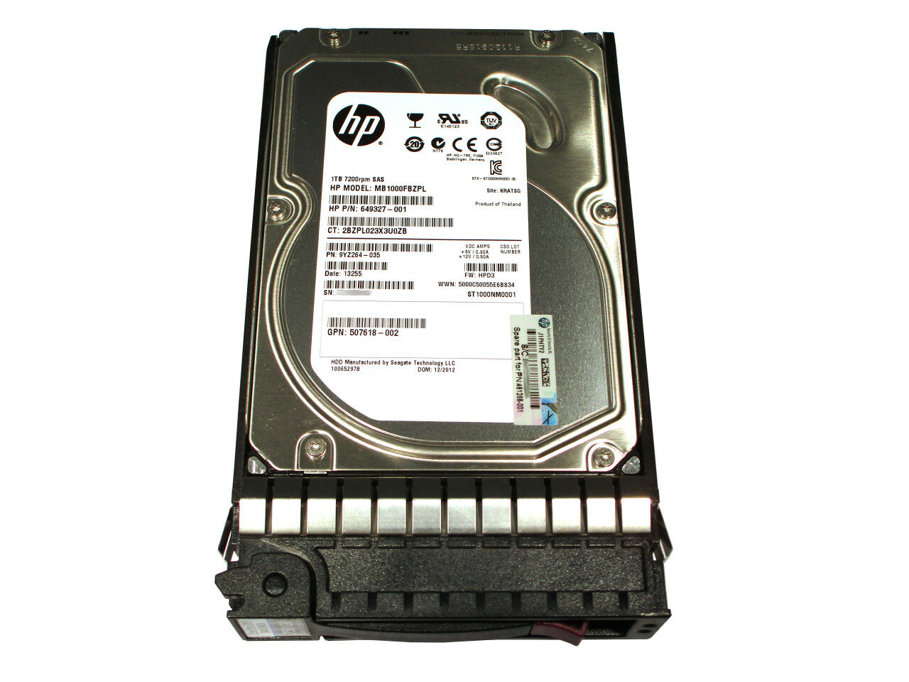 Жесткий диск HP 461135-B21 750GB 3G SAS 7.2K 3.5"