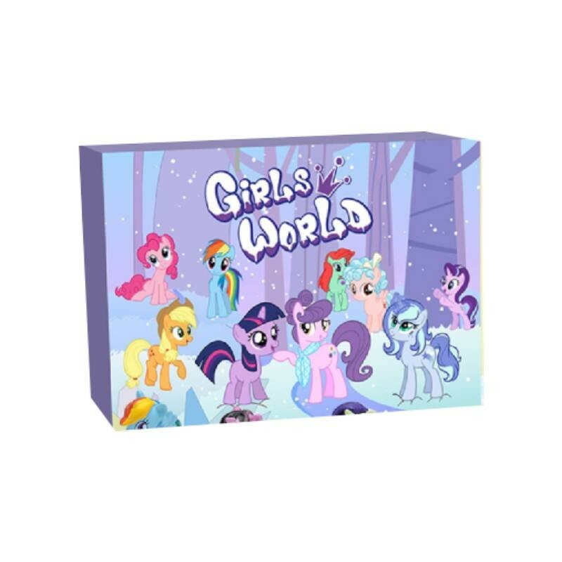 Игровая игрушка my little pony рождественский календарь адвент интерактивная слепая коробка для детей развитие
