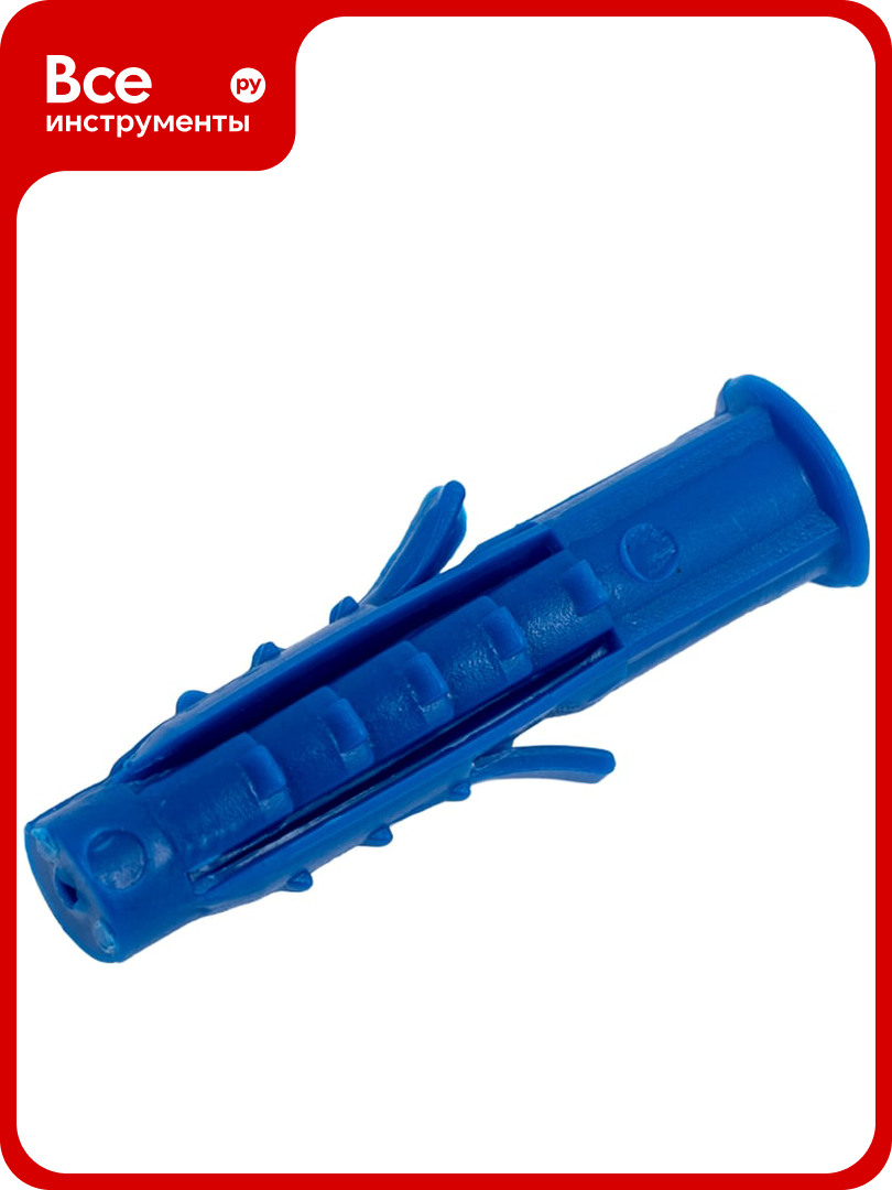 Дюбель универсальный жесть четырехраспорный, полипропилен, Чапай, 6x30, 30 шт. европодвес УТ-00002199