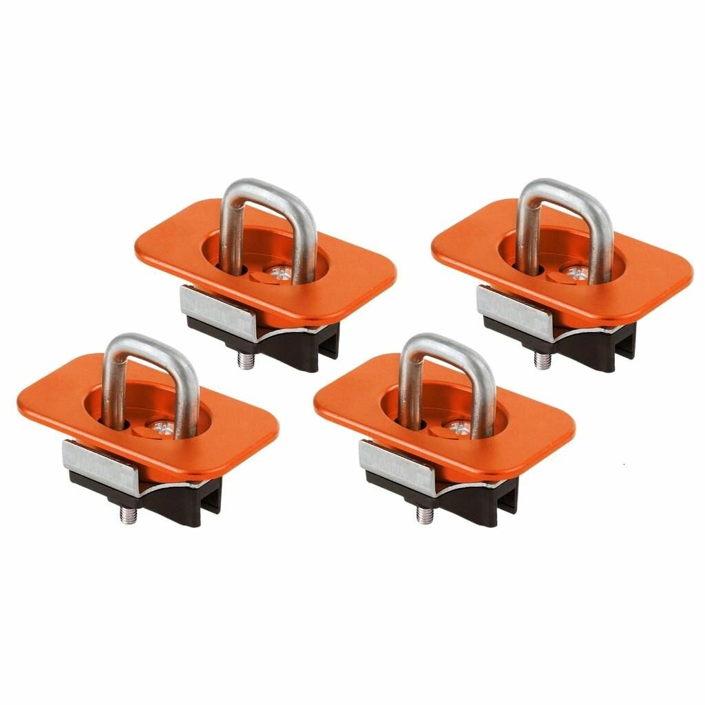 Крепления для пикапов из металла с лимонным покрытием ABS, обеспечивают стабильность груза, Оранжевый
