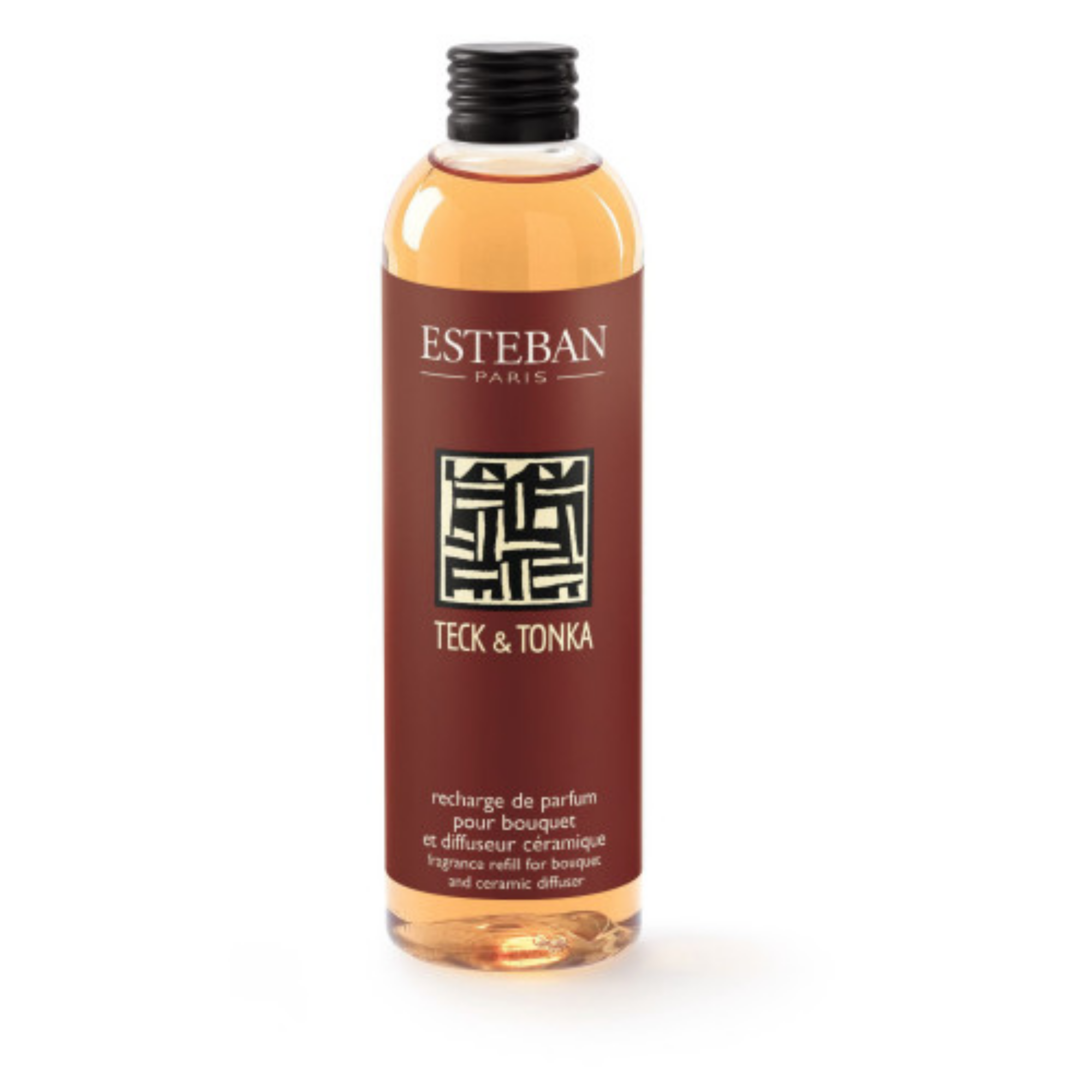 Аромат для диффузора (рефилл) Esteban Paris Parfums "Тиковое дерево и Бобы тонка/TECK & TONKA" 250 мл.