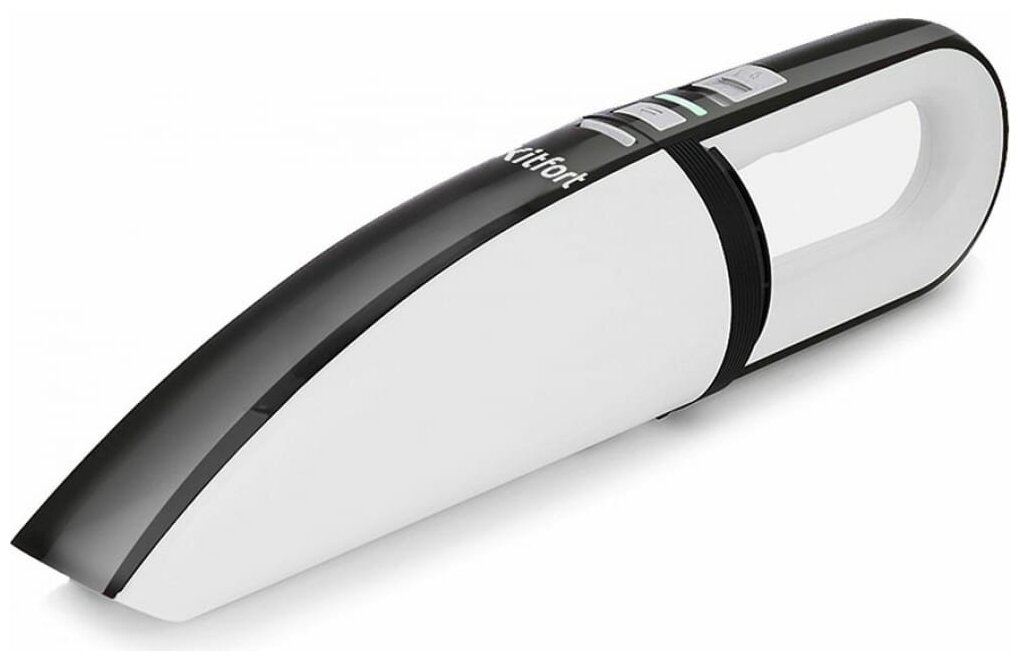 Ручной пылесос KITFORT КТ-529 с аккумулятором, мощностью всасывания 40 Вт, 18 минут работы, легкий и компактный, с насадками для уборки