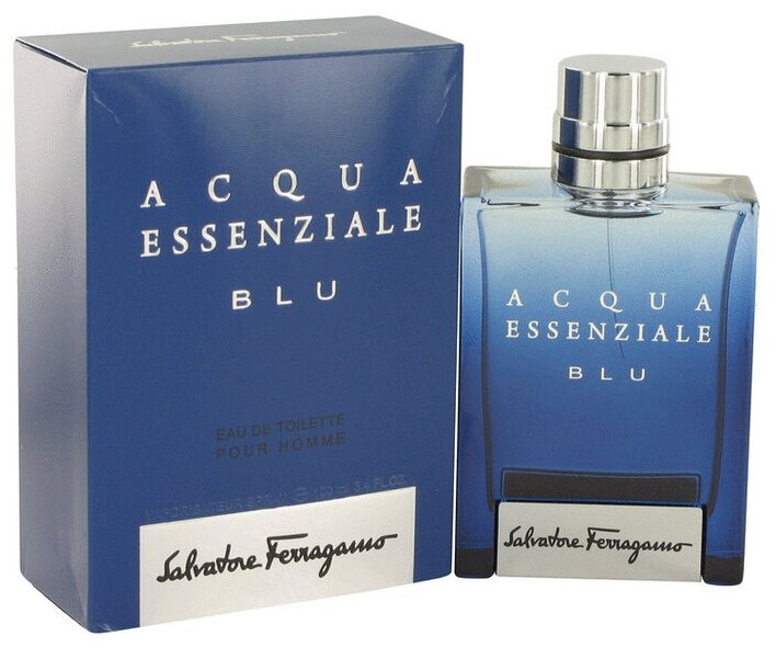 Salvatore Ferragamo, Acqua Essenziale Blu, 100 мл, туалетная вода мужская