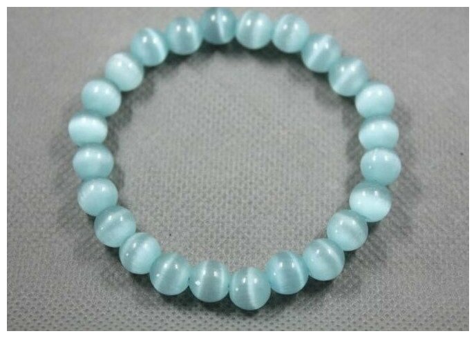 Браслет-нить, кошачий глаз