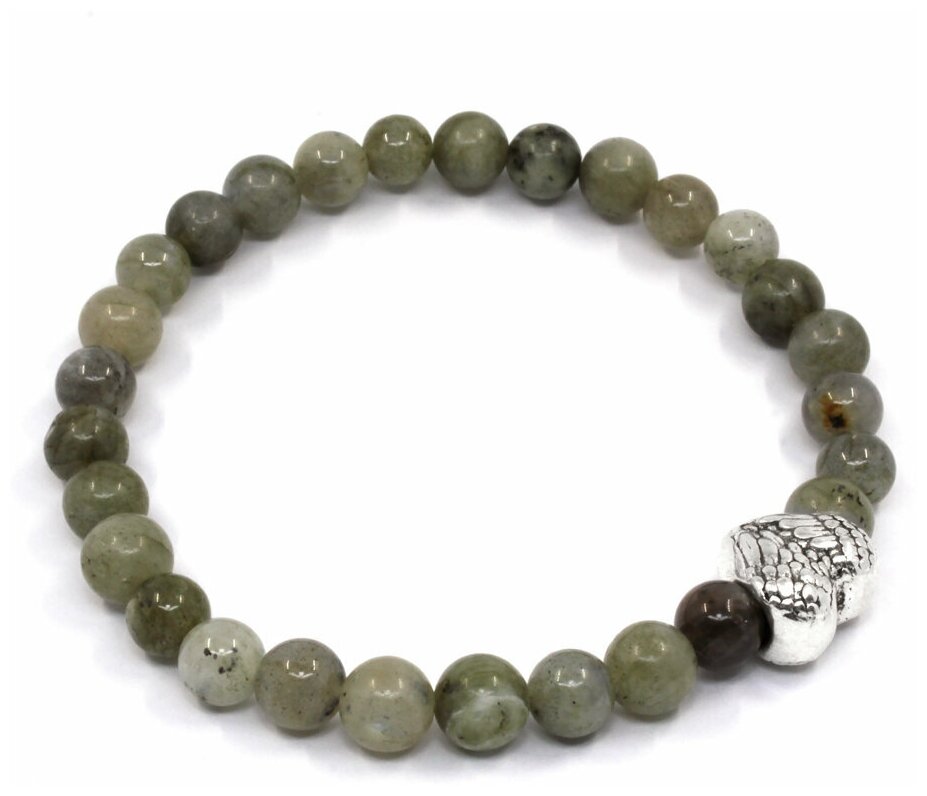 Браслет-нить, лабрадорит