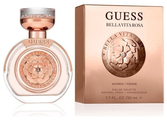 Женская туалетная вода Guess BELLA VITA ROSA, 50 мл