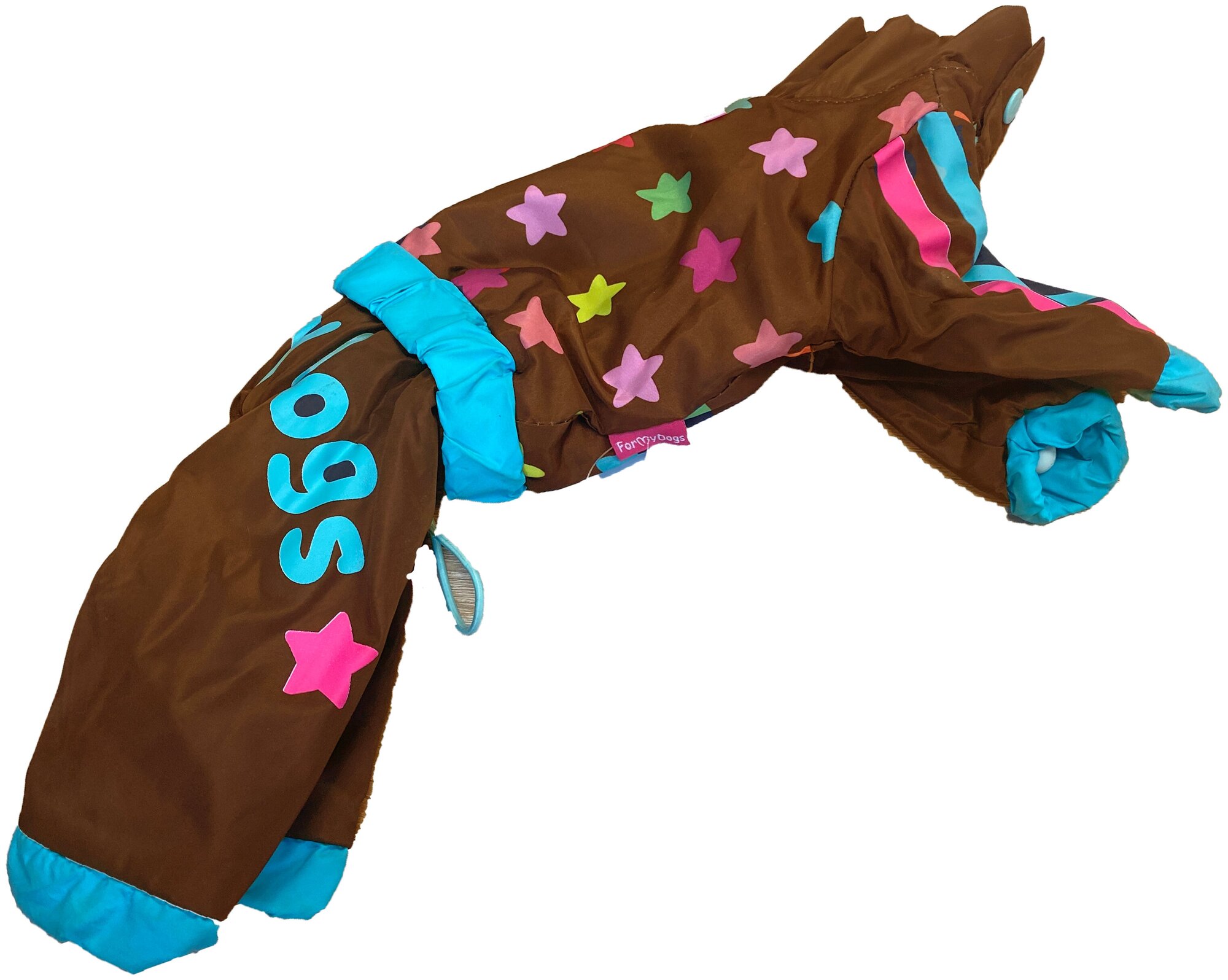 For my dogs Дождевик коричневый девочка 18