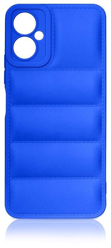 DF / Силиконовый чехол (дутый) для телефона Tecno Spark 9 Pro на смартфон Техно Спарк 9 Про DF tJacket-01 (blue) / синий