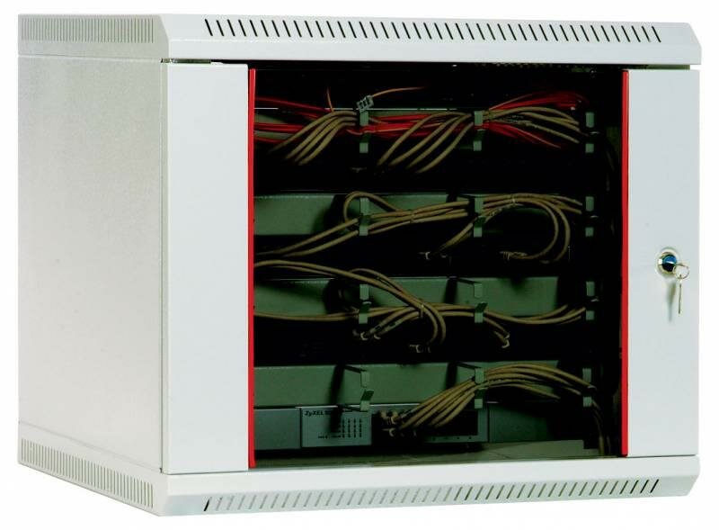 Шкаф настенный ЦМО ШРН-12.650 12U 600x650мм, серый