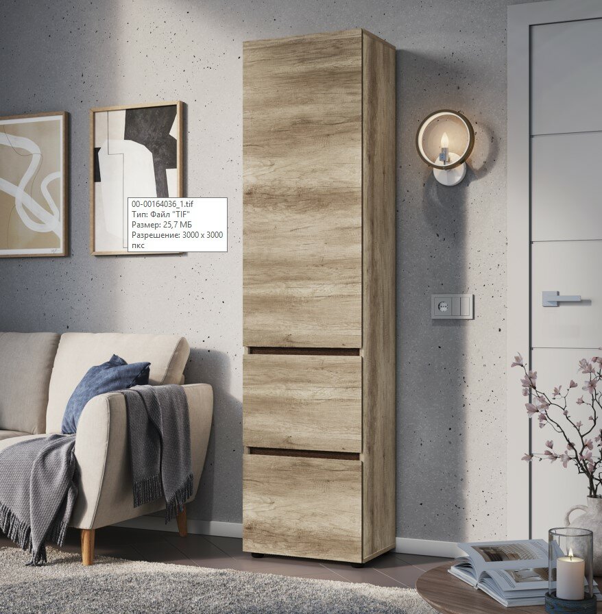 Пенал "Энигма" ПН-03 дуб каньон/венге