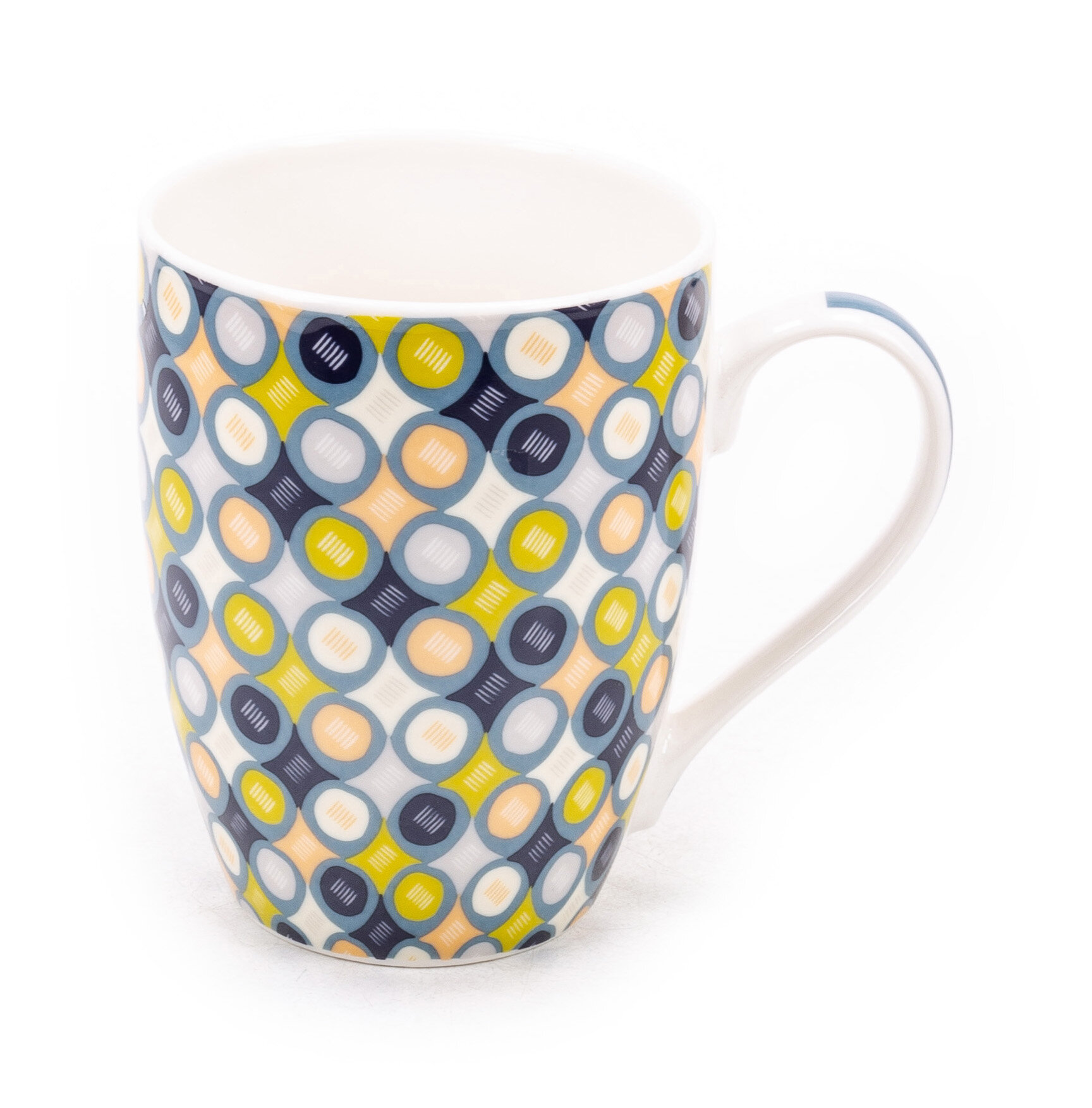 Кружка Nouvelle Home / Нувель Хоум Modern 1620099-1 из фарфора, разноцветная, 340мл / посуда для кухни