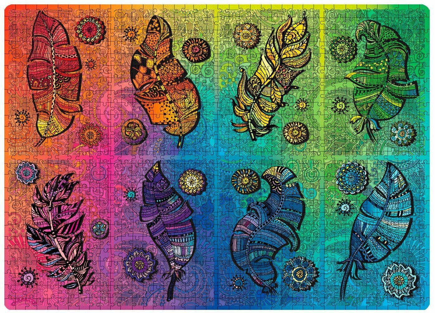 Origami. Арт-терапия. Пазл 1000 эл. "Разнообразие" арт.06596