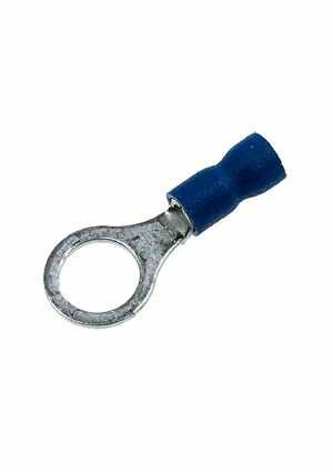 НКИ 2.5 8, наконечник кольцевой изолированный под винт М8 на провод 1.0-2.5мм2 (SG57611,8-0036,(VR2- (30 шт.)