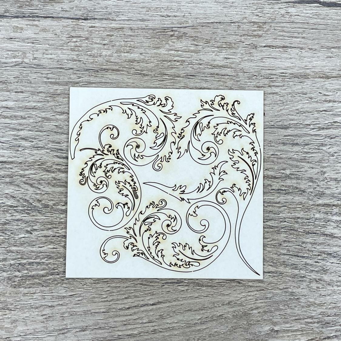 Чипборд "Набор веточек" толщина 1,55 мм