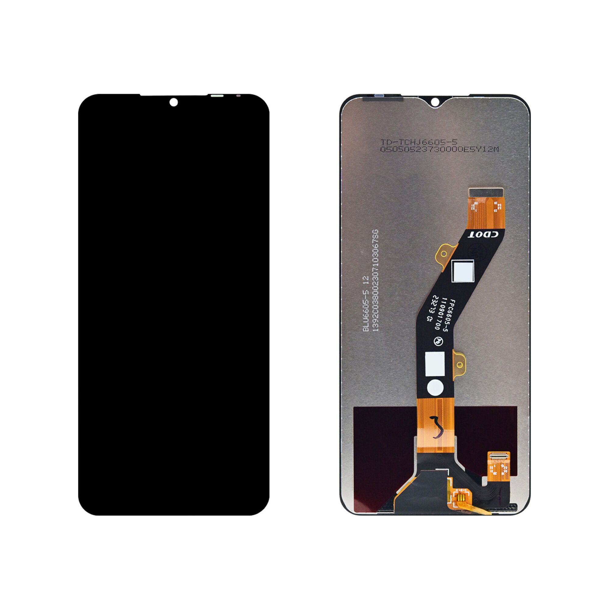 Дисплей (экран) в сборе с тачскрином для Tecno Spark Go 2023 (BF7n), Infinix Smart 7 (X6515) черный (Premium LCD) / 720x1612