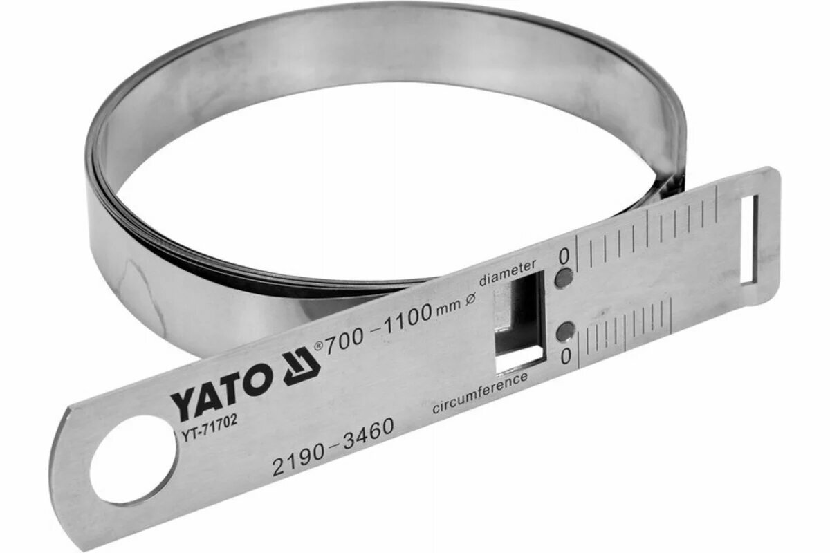 Циркометр YATO YT-71702 для точного измерения длины окружности и диаметра деталей
