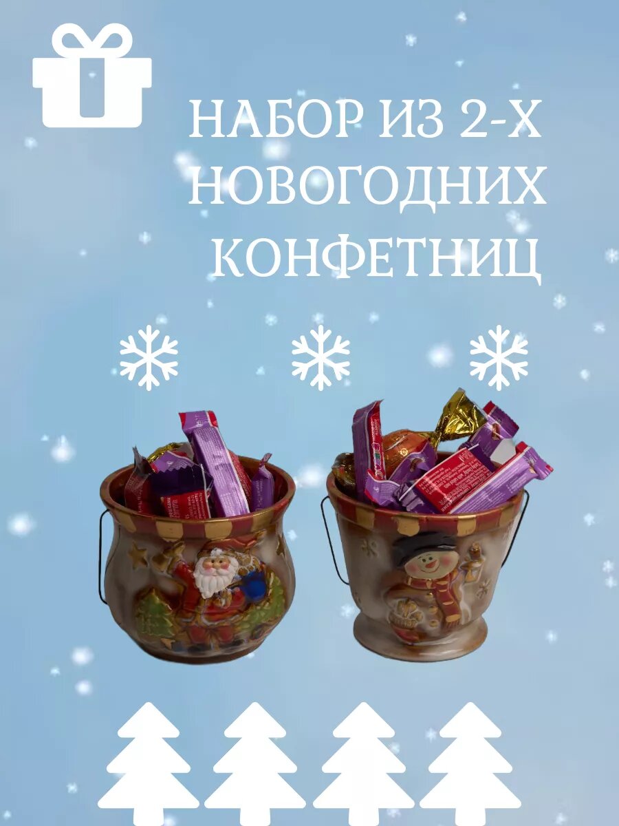 Новогодняя конфетница
