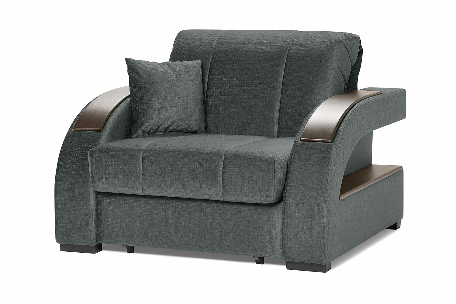 Кресло-кровать DREAMART Барселона, 121х92х119, цвет серый