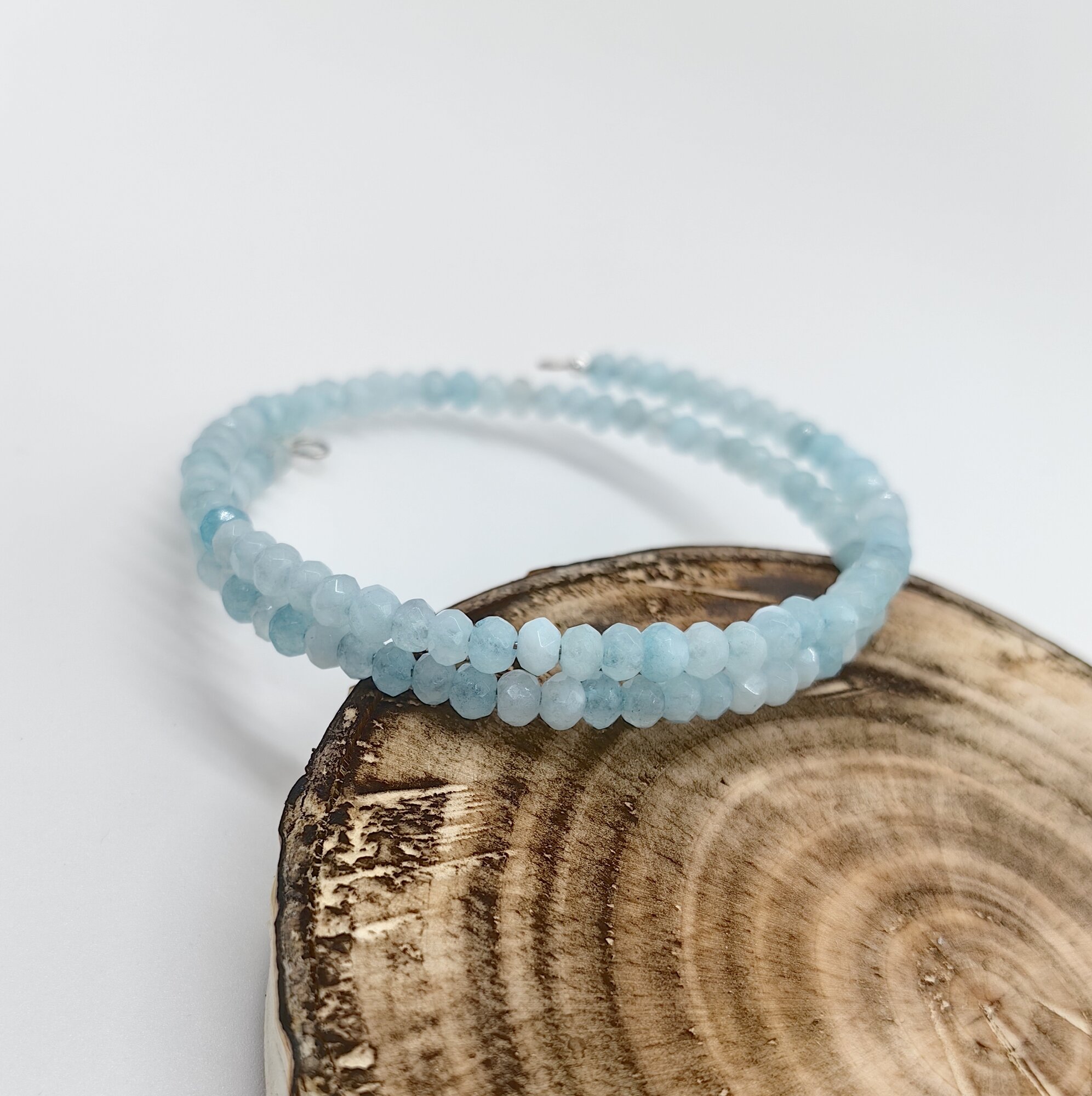 Жесткий браслет, агат