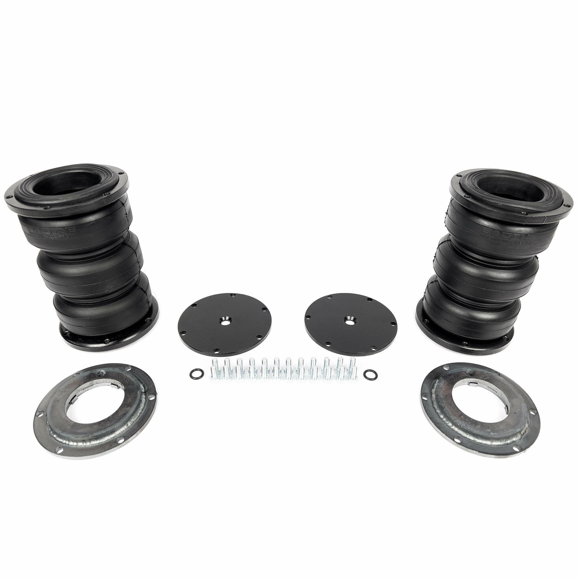 Универсальный комплект пневмоподвески для амортизаторов 52мм (под сварку) 100x3