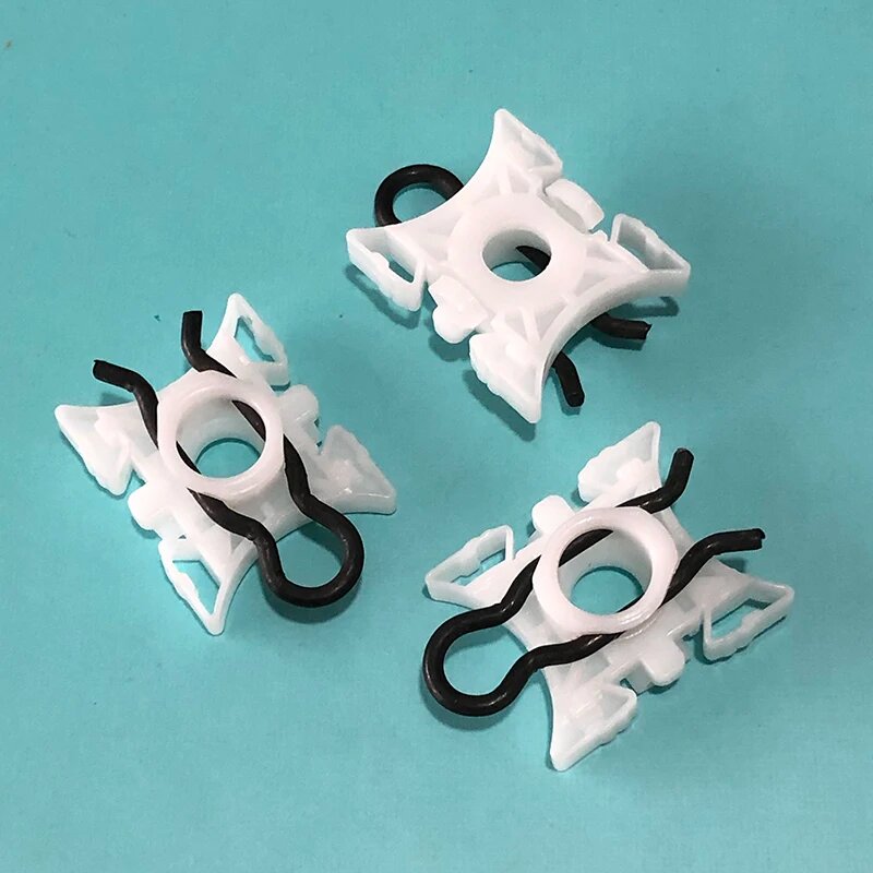 10 шт. автомобильный регулятор переднего стекла для BMW E32 E34 E36 Volvo Xc60 S60 S40 S80 Xc90 дверной стеклоподъемник зажимы рельсовые раздвижные крепления