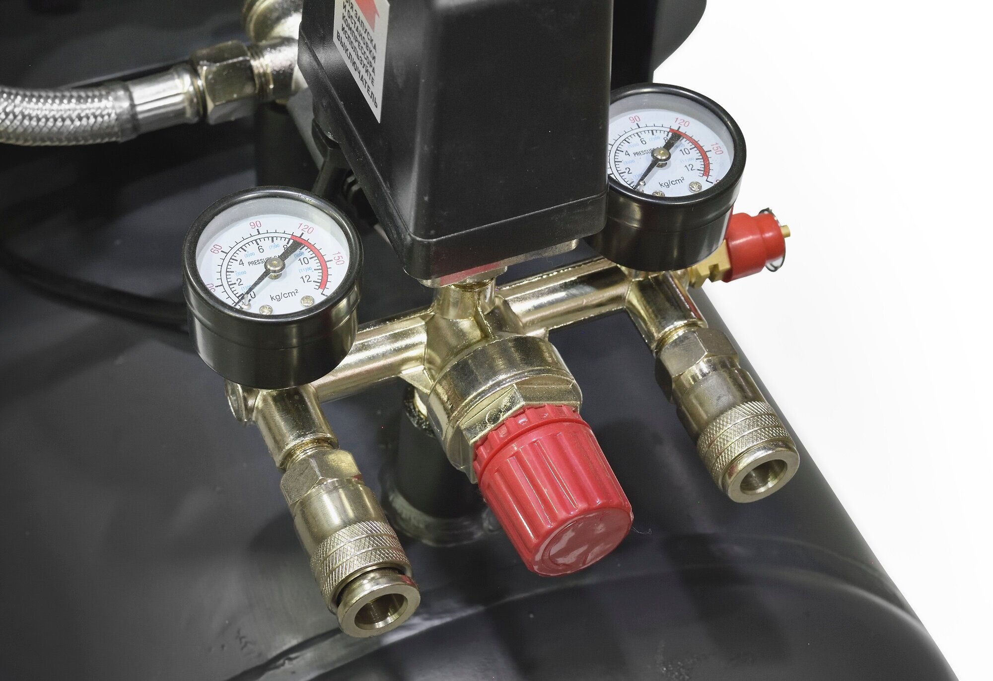 Компрессор Парма K-4500/100БМ безмасляный 3*1500 Вт, 100л, 711 л/м 02.014.00009