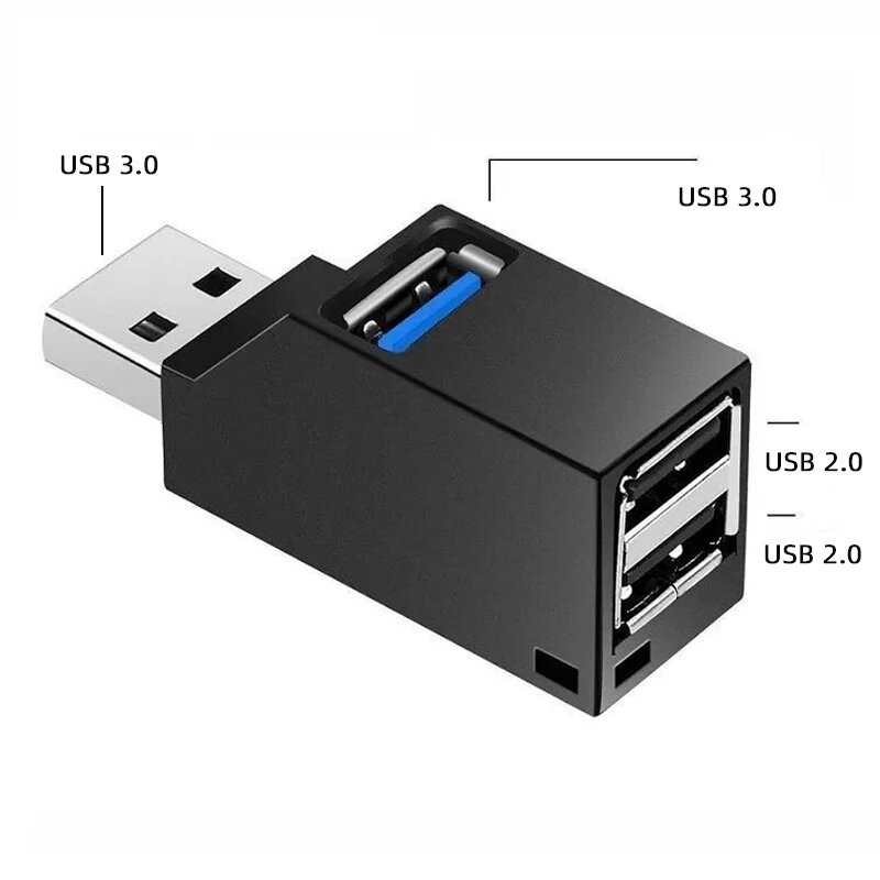 UYOKI USB 3.0 Hub 3 портов 3 Ports Black 3.0