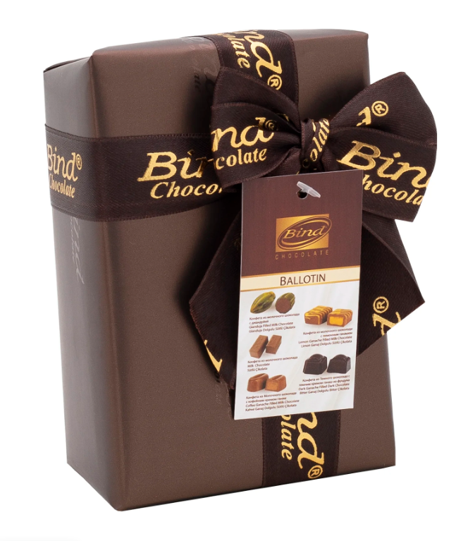 Конфеты BIND в Коричневой подарочной упаковке 110г