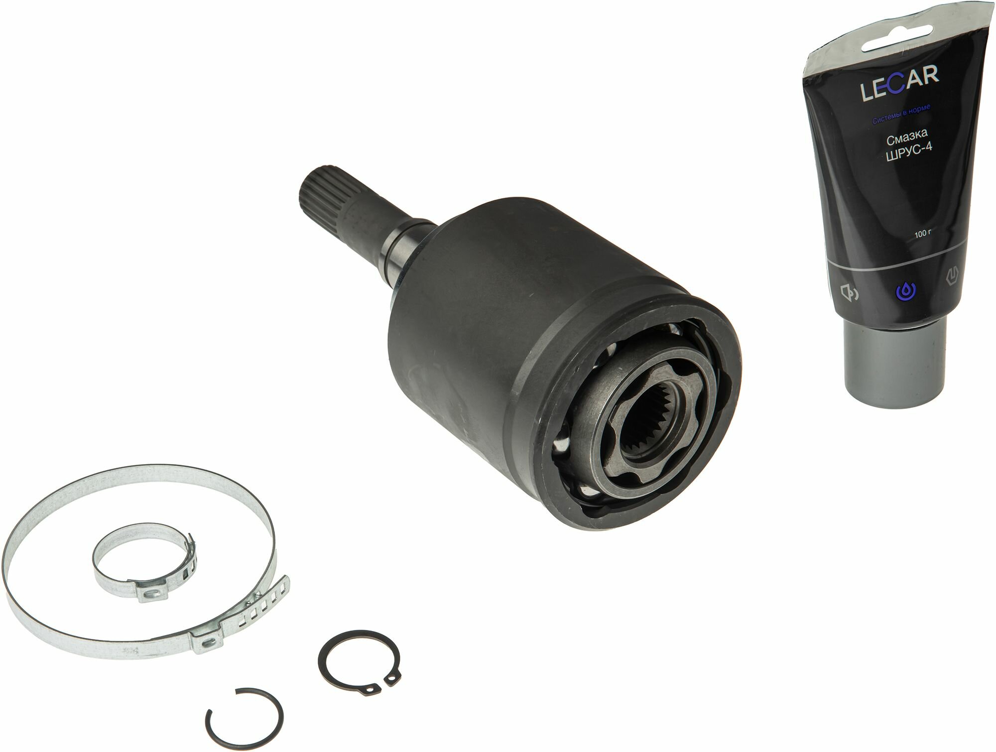 Комплект ШРУС внутренний левый для Лада 2121 со смазкой Шариковый, 22 шл.