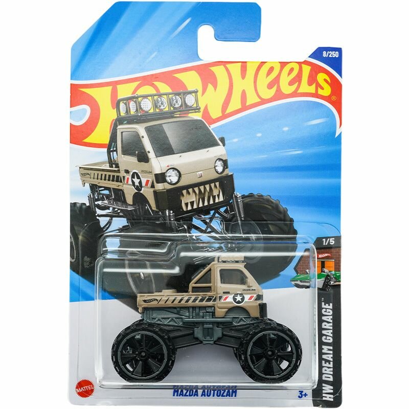 Машинка Mattel Hot Wheels 2025 C4982-Mazda Autozam