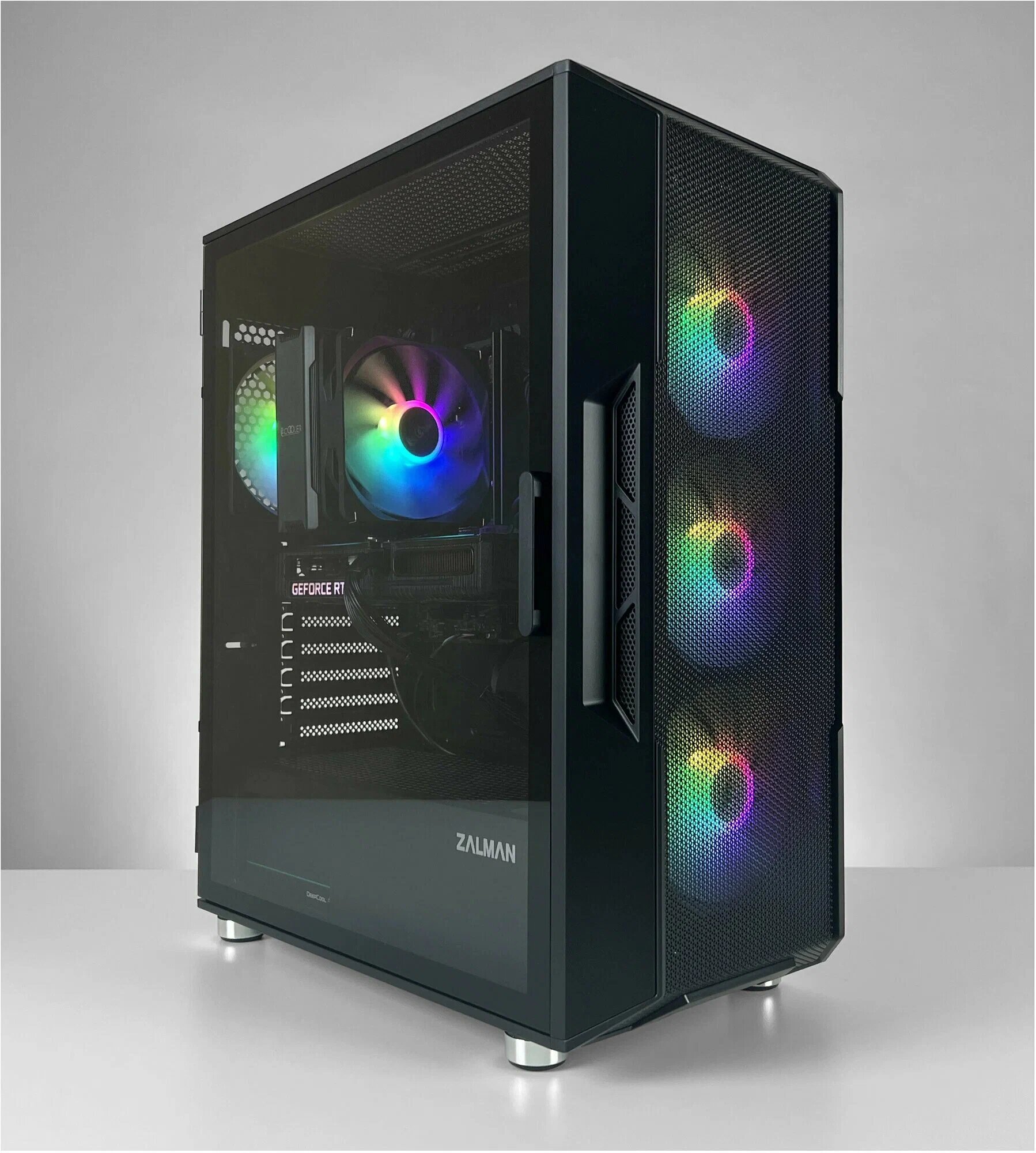 Игровой компьютер Intel Core i5-12400f (4.4 ГГц), RAM 32 ГБ, SSD 1000 ГБ, GeForce RTX 3060 (12 Гб), Windows 10 Pro