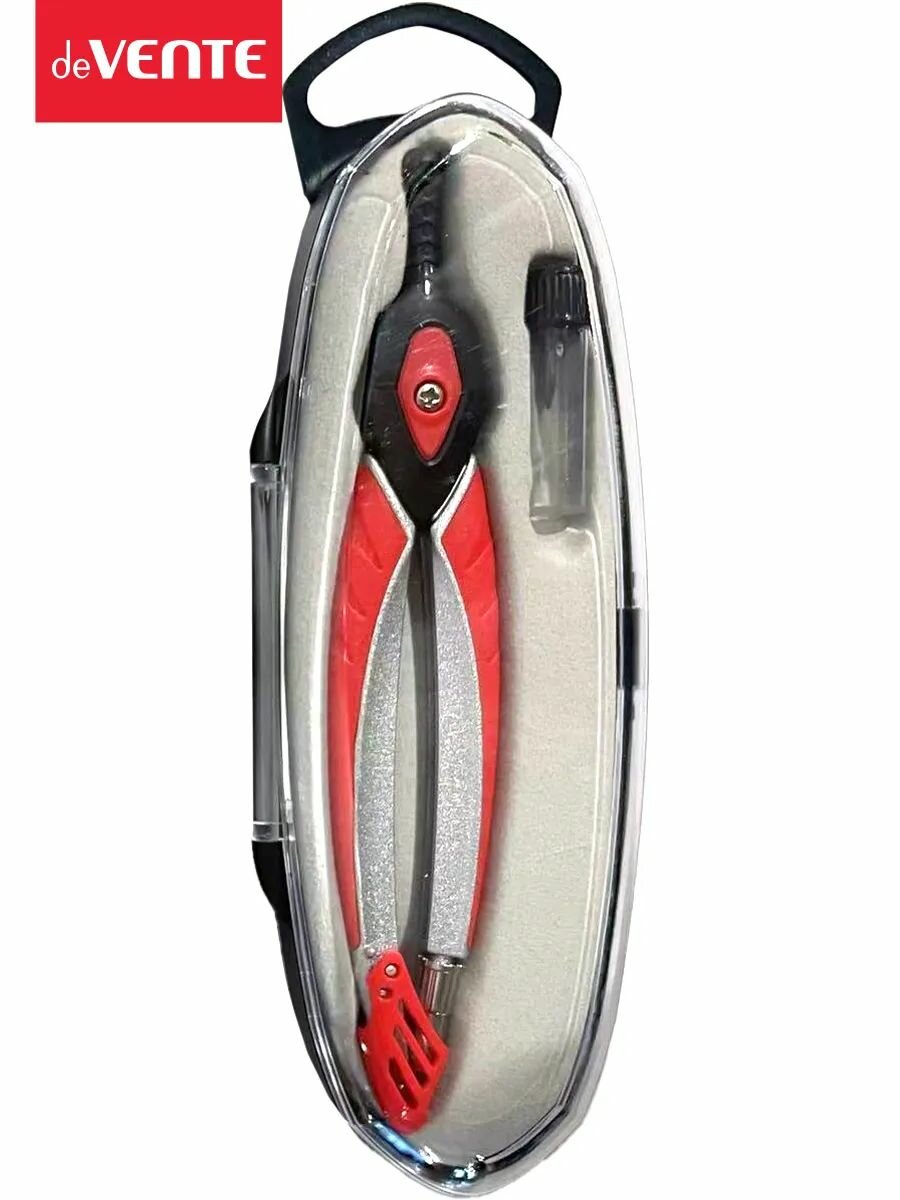 Циркуль школьный, измеритель для черчения, готовальня 2 пр