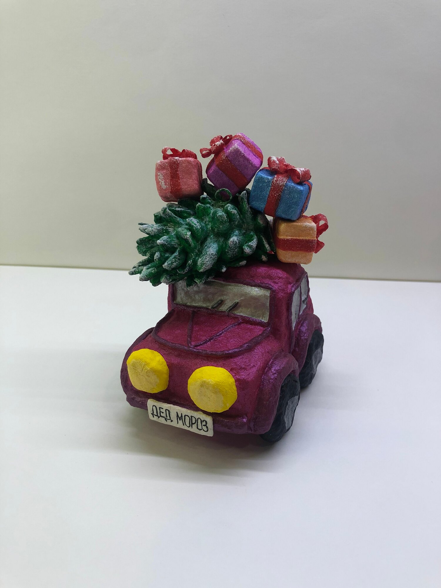 Ватная игрушка "Машинка" 11 см