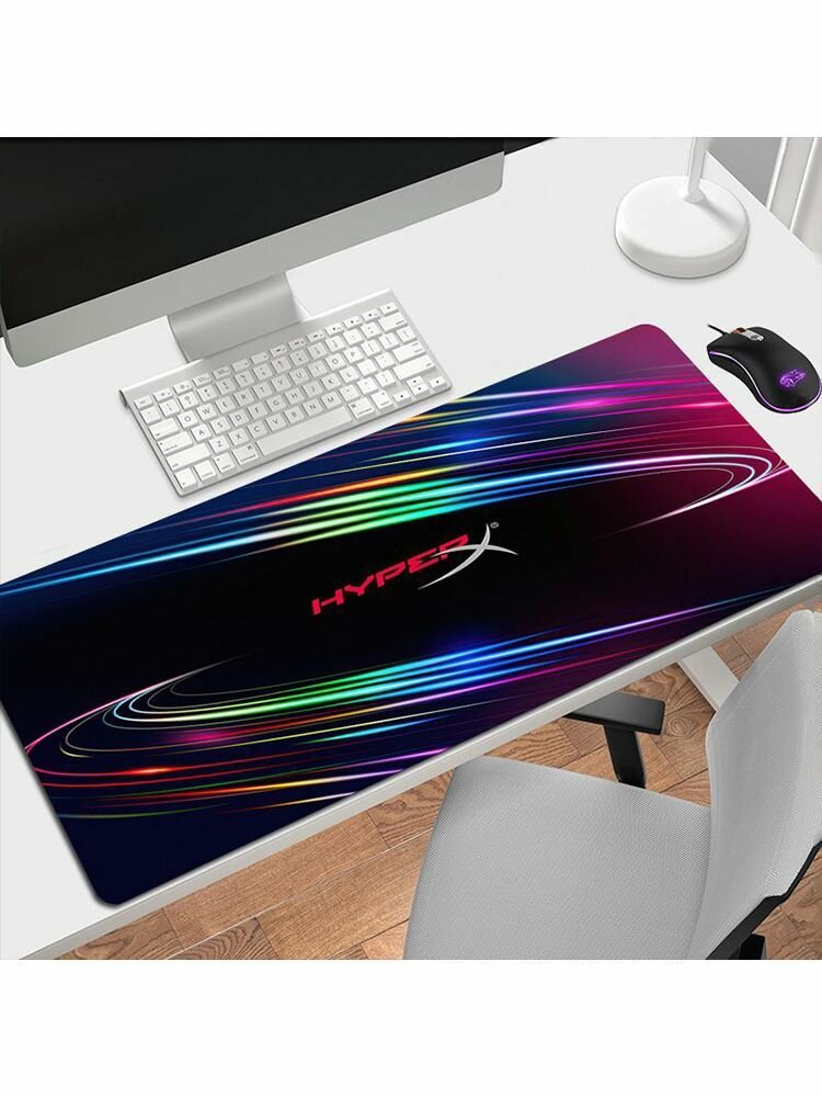Большой коврик для мыши Hyperx настольный коврик 90x40 игровые офисные аксессуары