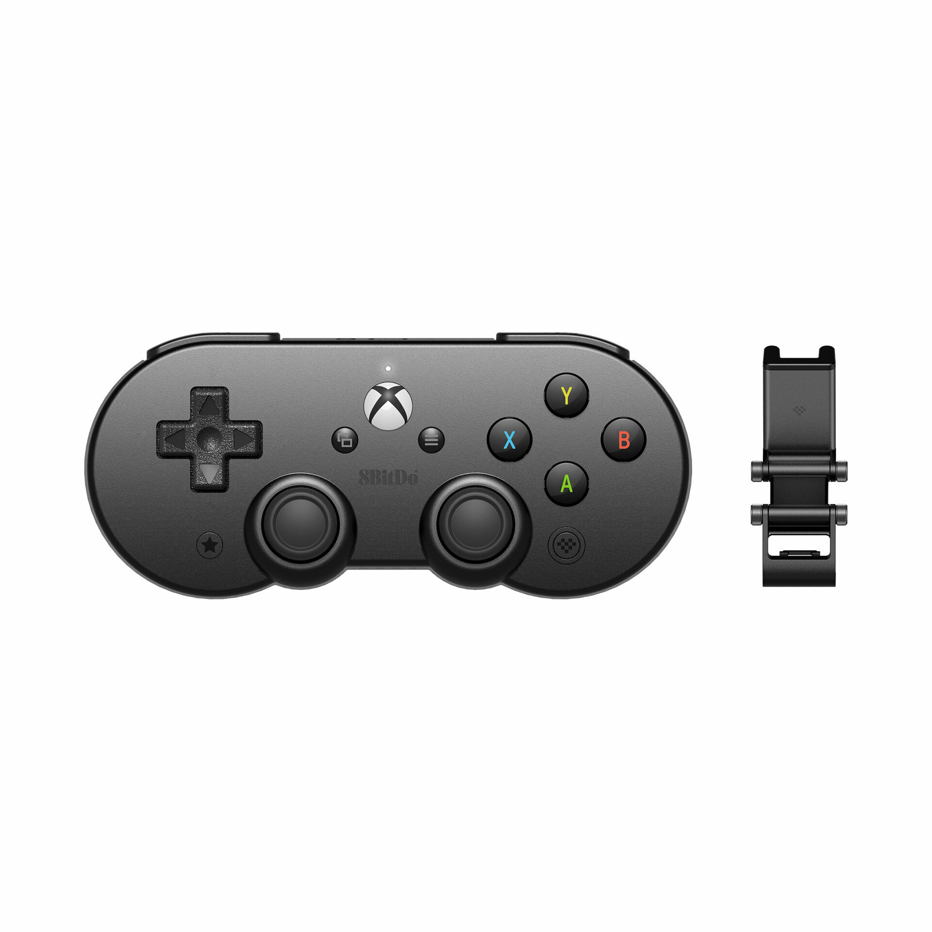 Беспроводной Bluetooth-контроллер 8bitdo SN30 Pro для облачных игр Xbox с держателем для мобильного телефона