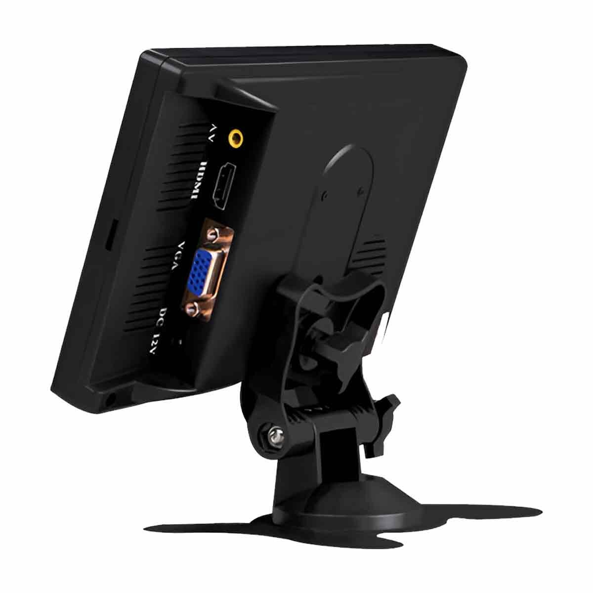 7-дюймовый HDMI HD дисплей 1024*600 автомобильный монитор видеонаблюдения VGA 1080p