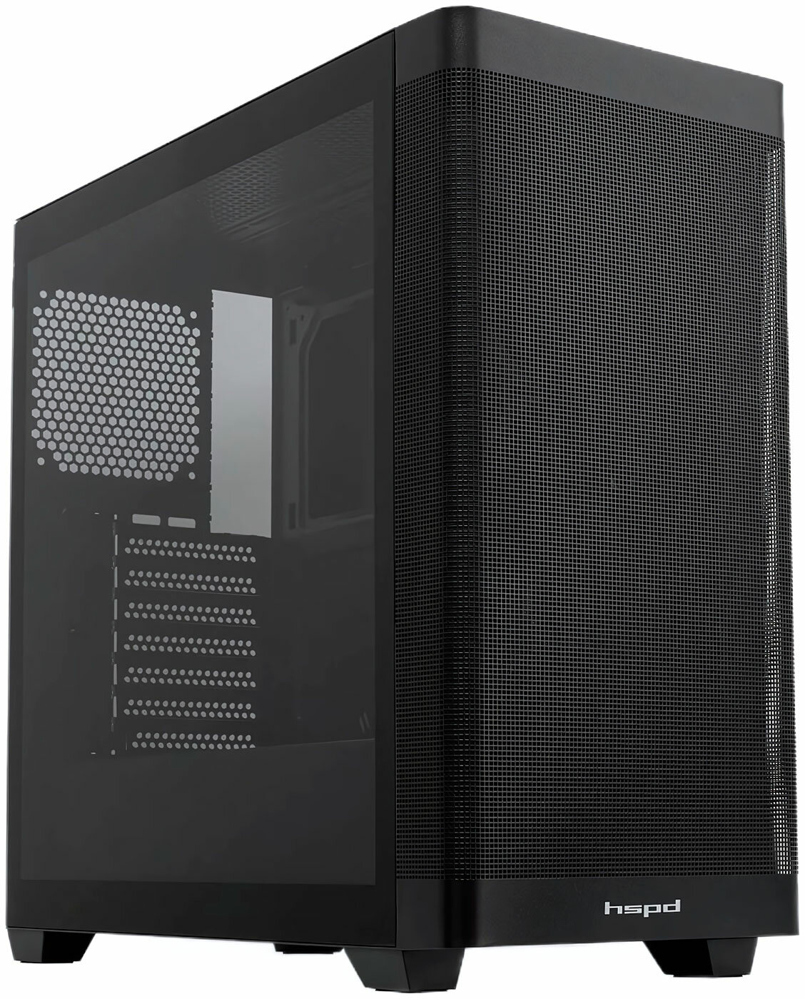 Компьютерный корпус HSPD M740 Black (M740-TGBK)