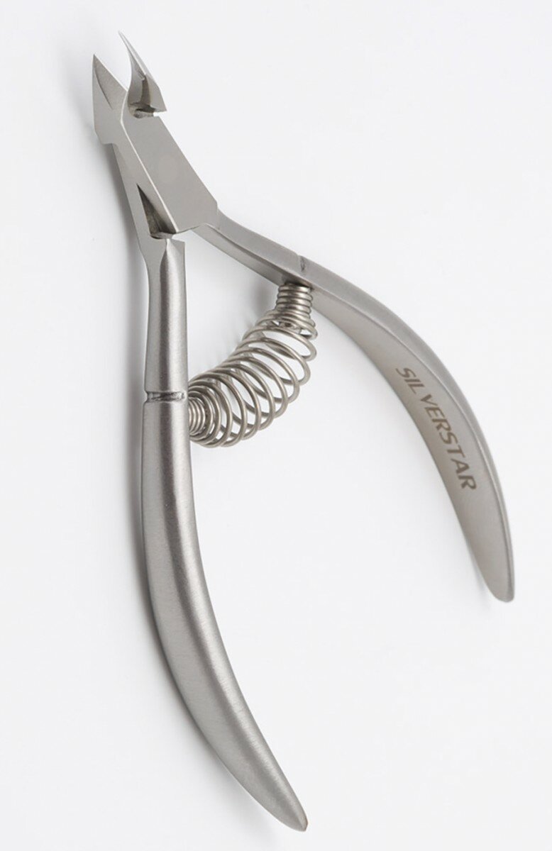 Кусачки для кутикулы Pro 17 (6мм), спиральная пружина Silver Star