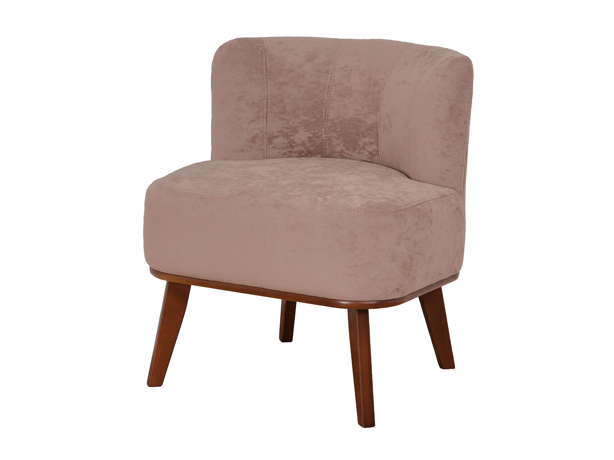 Кресло интерьерное "Жирон" SENSEY LATTE Орех (Лак) - фабрика Элегия