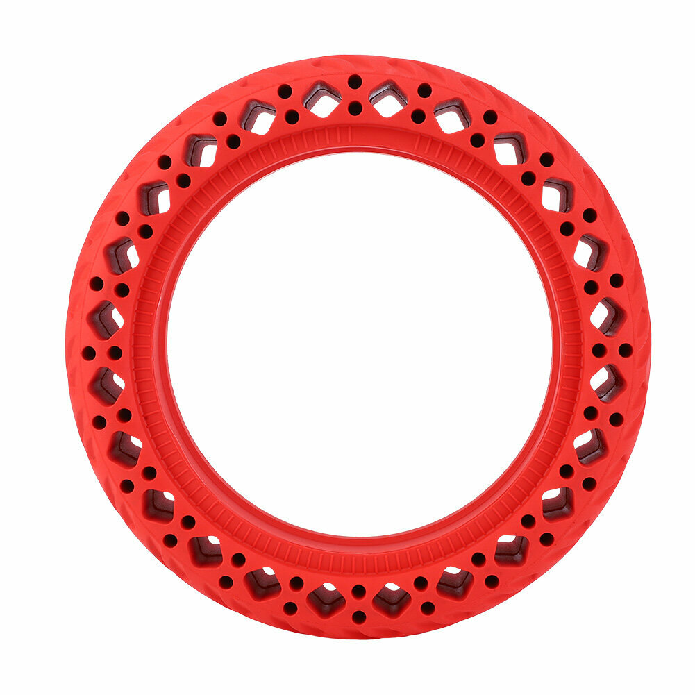 8,5 -дюймовая резиновая призматическая шина против взрывооборота Absorption Tire для Xiaomi M365 Electric Scooter Accessories (красный)