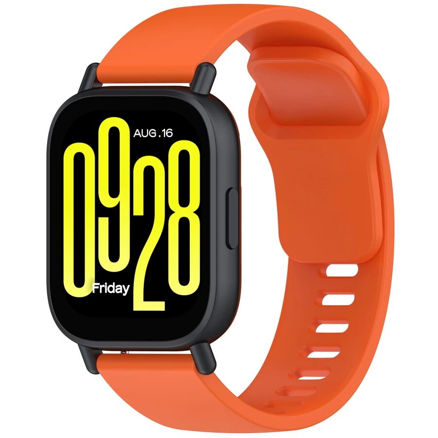 Оранжевый ремешок ATOPKEY 22 мм для Redmi Watch 5 Active