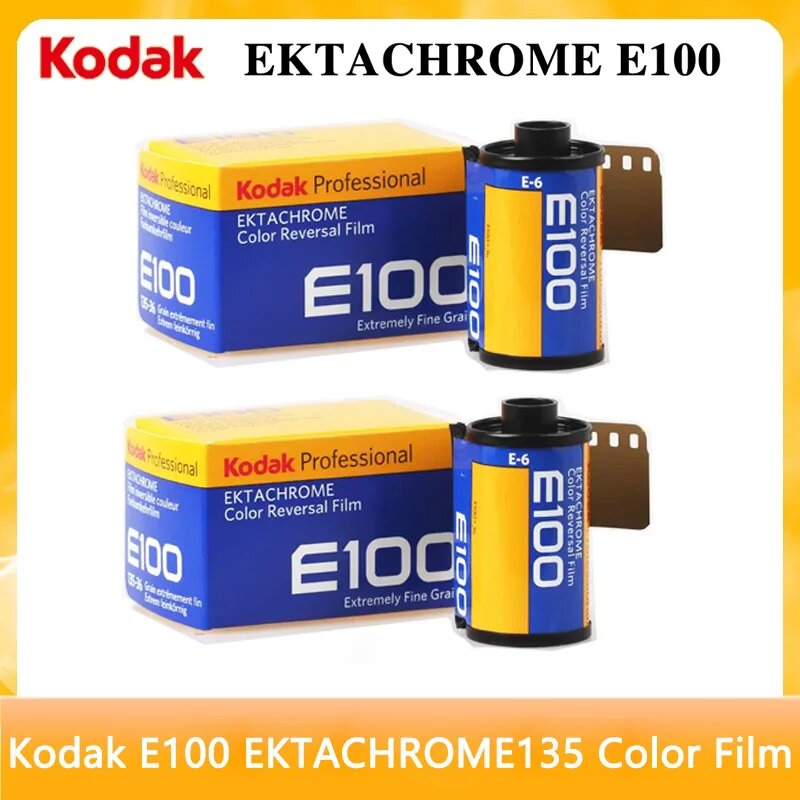 Kodak Ektachrome E100, 2 рулона, цветная пленка