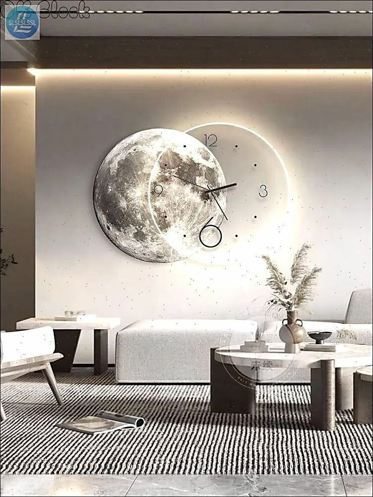 Настенные часы "планета", 80 см х 58 см