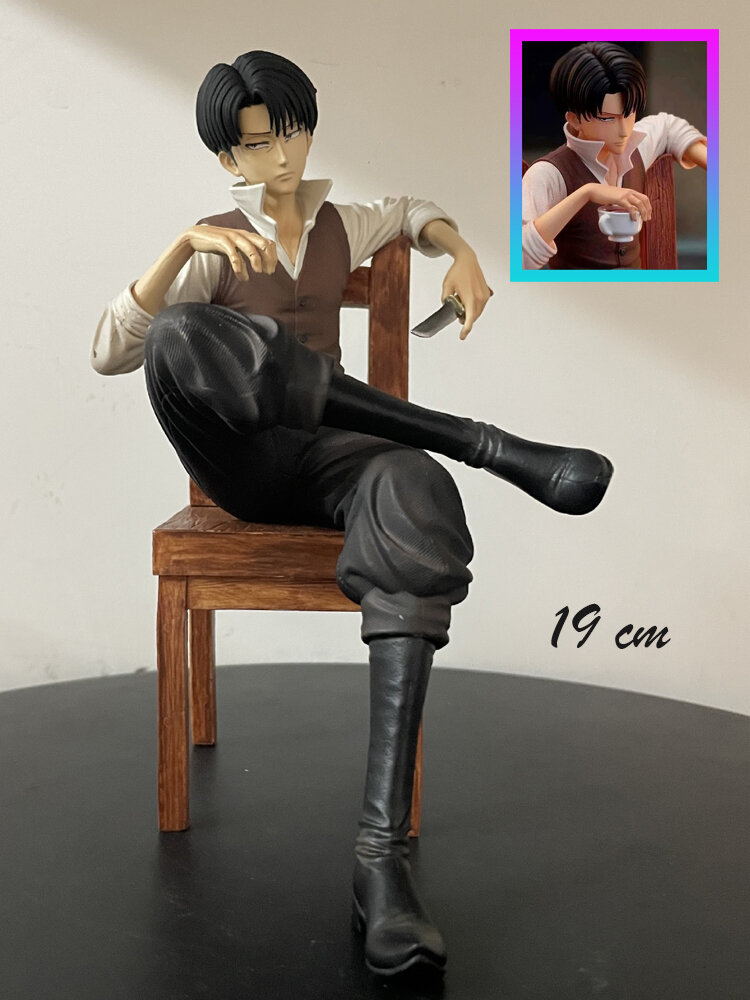 HAYCOX Аниме фигурка Attack on Titan Levi Ackerman 19 cm