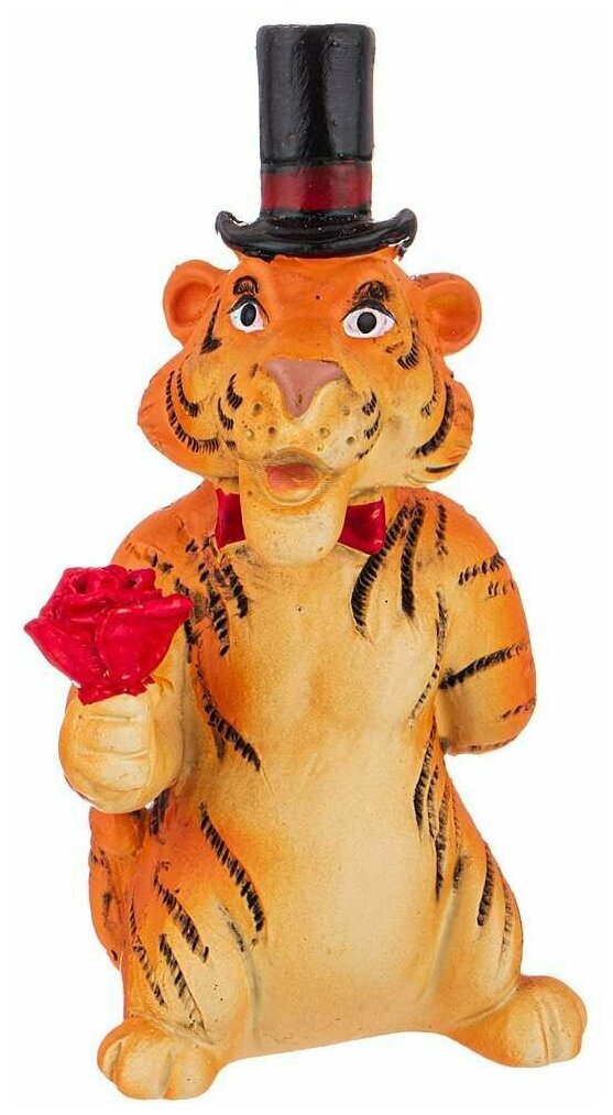 Фигурка тигр 5,5*5*10,5см lefard KSG-537-422