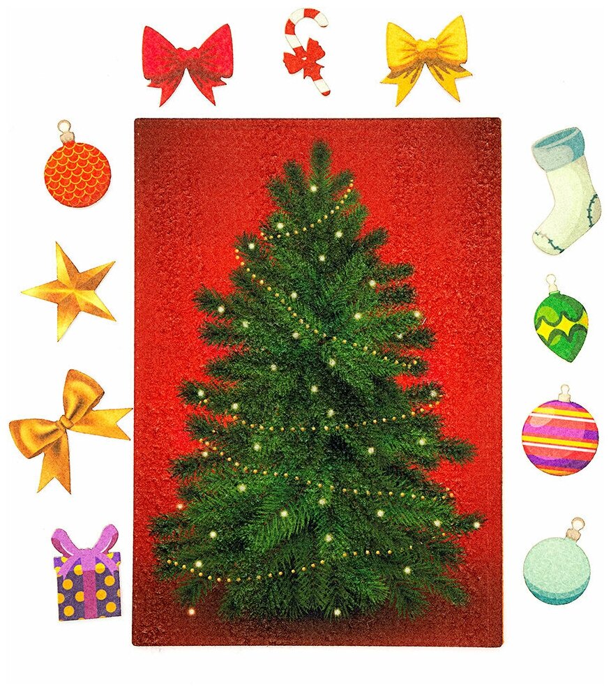 Укрась елку (фетр)