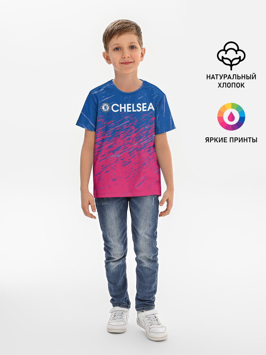 Футболка хлопковая детская Chelsea / Челси.