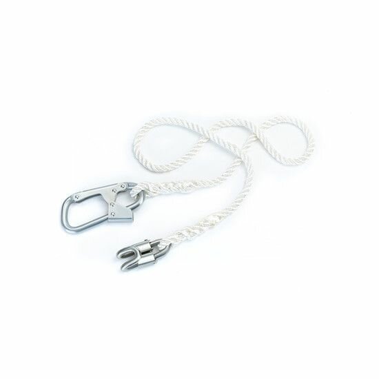 Строп В из полиамидного каната с двумя карабинами К1 и Кбс Молот.