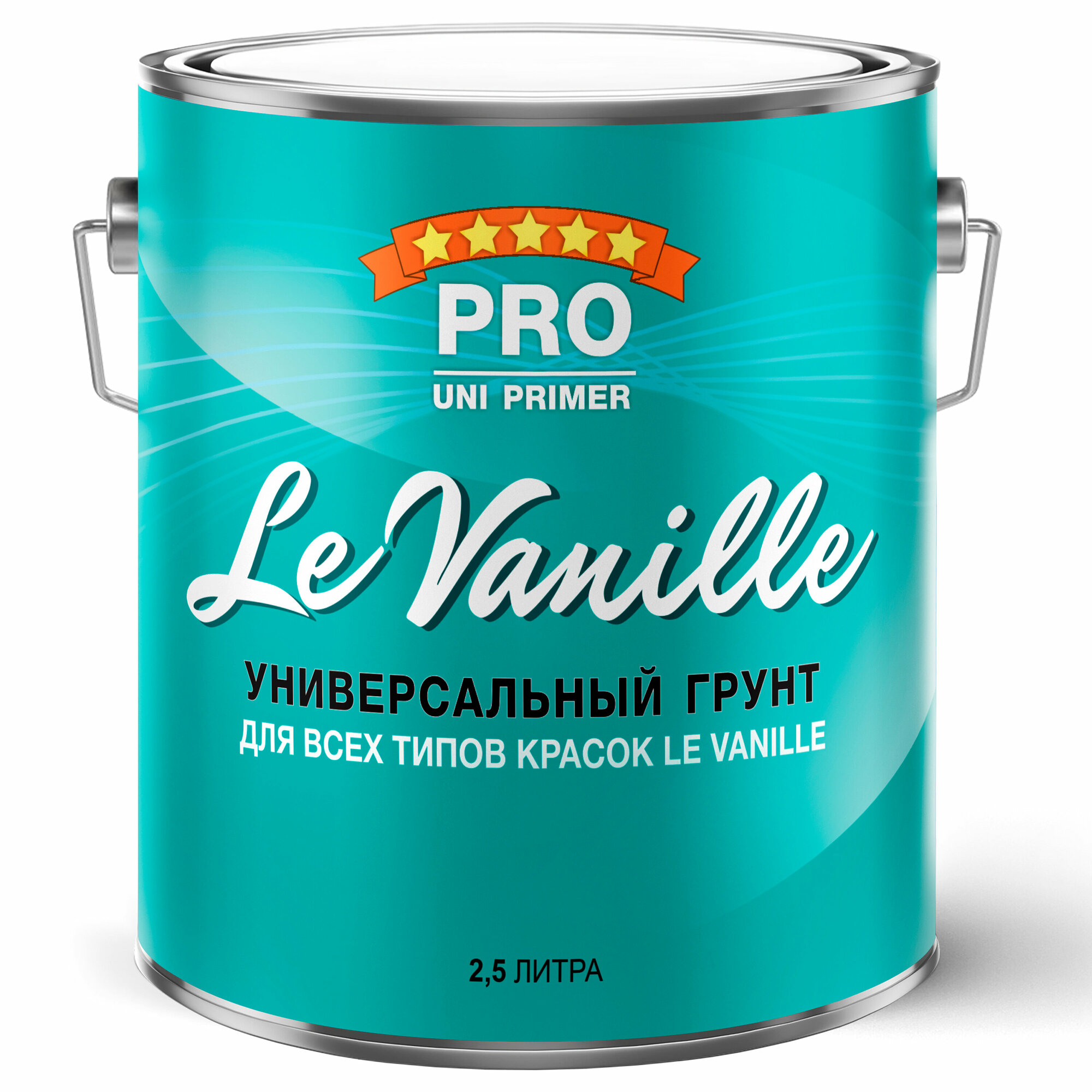 Грунт Levanille универсальный, для гипсокартона, акриловый, белый, 2.5 л